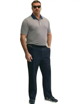 Brooks Brothers Performance Series Big & Tall Stretch 5-pocket Pants - Navy