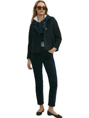 Brooks Brothers Five-pocket Corduroy Pants - Navy