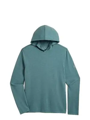 Brooks Brothers Performance Series Hoodie - Medium Teal