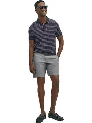 Brooks Brothers 9" Cotton Summer Flannel Shorts Grey
