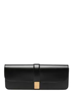 Khaite Blake Leather Clutch - Black