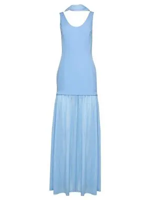 FOREVER YOUNG THE LABEL Aurea Maxi Dress - Blue