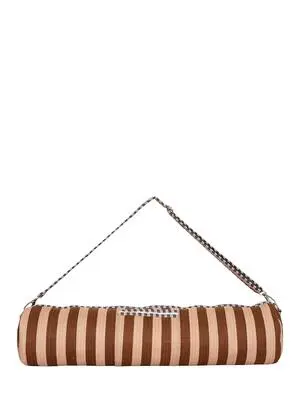 CYC Striped Cotton Yoga Bag - Brown