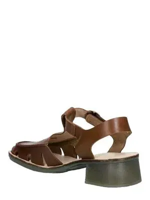 Fly London Buckle-fastening Cut-out Sandals - Brown