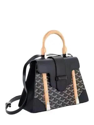 Goyard Saigon Top Handle Bag - Black