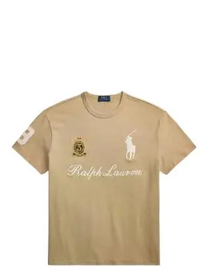 Polo Ralph Lauren Big Pony Logo-embroidered T-shirt - Neutrals