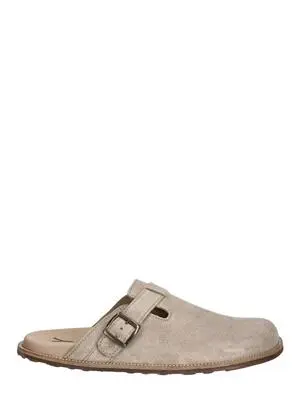 Fly London Buckle-fastening Suede Slippers - Neutrals