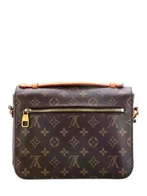 LOUIS VUITTON Pochette Métis Monogram Canvas Crossbody Bag - Brown