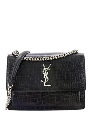 Saint Laurent Medium Crossbody Bag - Black
