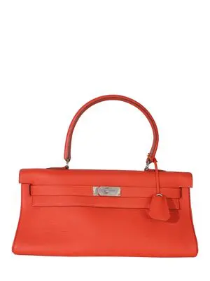 Hermès Hermès Capucine Togo Shoulder Kelly 40 PHW Orange