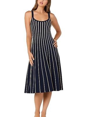Victoria's Secret Astr The Label Iricia Knit Sweater Dress - Multicolored