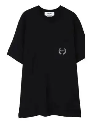 MSGM Short-sleeved T-shirt - Black