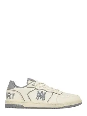 Amiri Amiri Logo-Patch Panelled Sneakers Grey