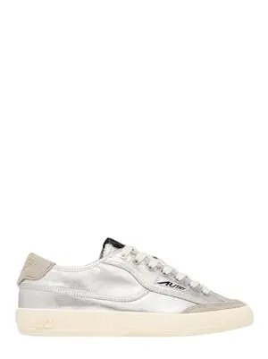 AUTRY Lace-up Sneakers - Silver