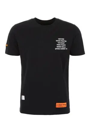 Heron Preston Print T-shirt - Black