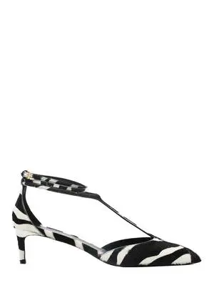 Khaite Khaite Mia Heeled Pumps With Zebra Stripes Zebra
