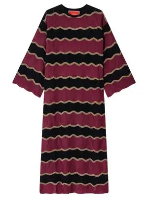 La DoubleJ Woven Maxi Dress - Red