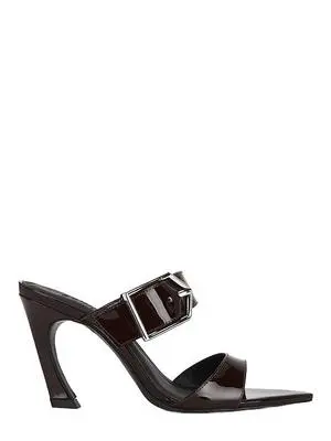 Schutz Love Mule - Chocolate