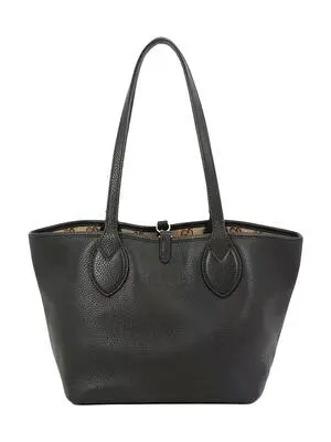 Gucci Small Grained Calfskin Tote Bag - Black