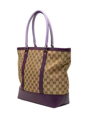 Gucci Gg Canvas Tote Bag - Neutrals