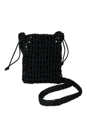 2KSTYLE 2Kstyle Ramona Crochet Raffia Mini Bag