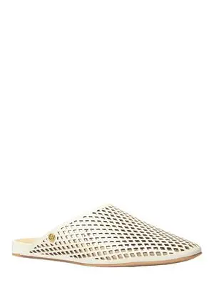 Michael Kors Cady Perforated Leather Mule - Natural