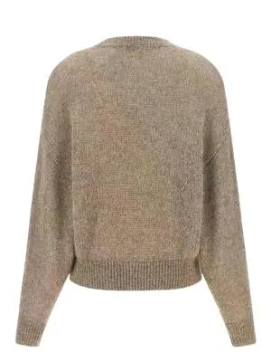 Brunello Cucinelli Diamante Sequin Embellished Sweater - Neutrals