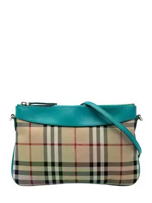 Burberry Peyton Crossbody Bag - Blue