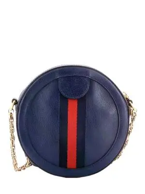 Gucci Ophidia Round Shoulder Bag - Blue
