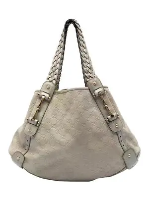 Gucci Horsebit Pelham Shoulder Bag - Neutrals