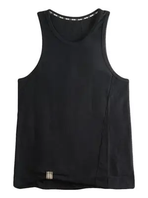 ZIGGY CHEN Exposed Seam Vest - Black