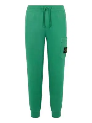 Stone Island Logo-patch Track Pants - Green