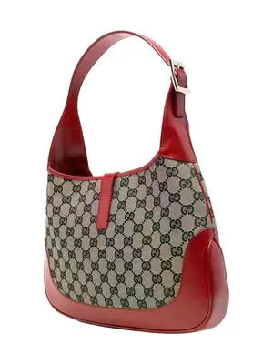 Gucci Jackie Gg-canvas Shoulder Bag - Neutrals
