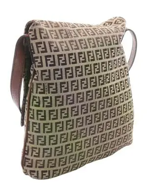 Fendi Zucchino Shoulder Bag - Neutrals