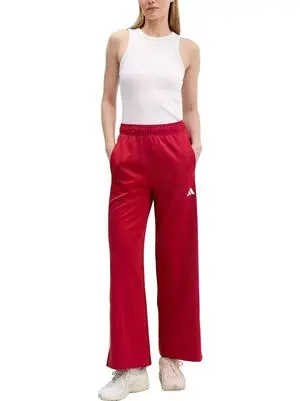 Adidas Side-stripe Track Pants - Red