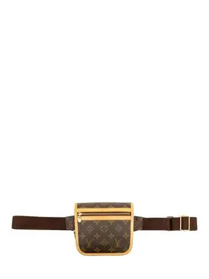 LOUIS VUITTON Monogram Bosphore Belt Bag - Brown