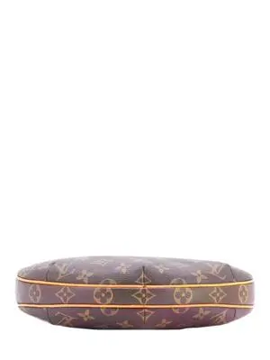 LOUIS VUITTON Monogram Canvas Croissant Pm Hobo Bag - Brown