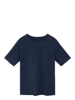 WEARTWO LONDON Iris Perfect T-shirt - Blue