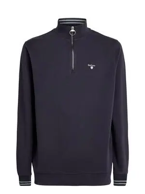 Barbour Rosford Quarter-zip Sweatshirt - Navy
