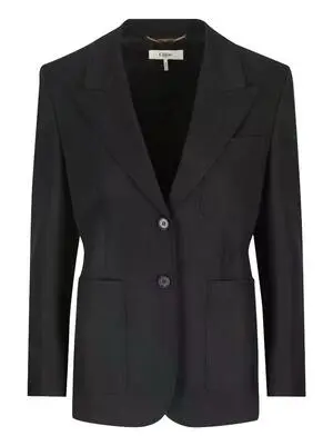 Chloé Single-breasted Wool Blazer - Black