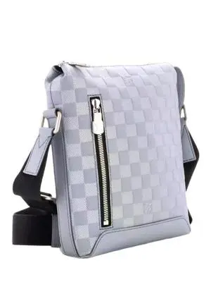 LOUIS VUITTON Damier Infini Leather Bb Messenger Bag - Grey