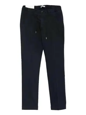 BRIGLIA 1949 Drawstring Trousers - Blue