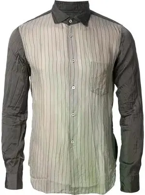 Comme Des Garçons Pinstripe Shirt - Grey