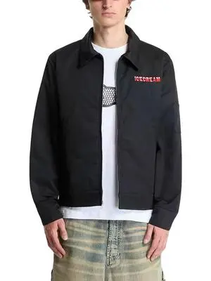 BILLIONAIRE BOYS CLUB - ICE CREAM Drippy Quilted Jacket - Black