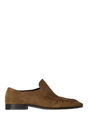 THE ROW Soft Moccasins Two - Brown