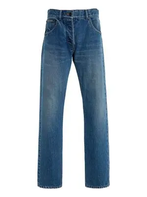 THE ROW Fima Rigid Low-rise Straight-leg Jeans - Medium Wash