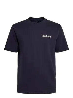 Barbour Cotton Logo T-shirt - Navy