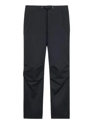 TOM FORD Cotton Twill Drawstring Trousers - Black