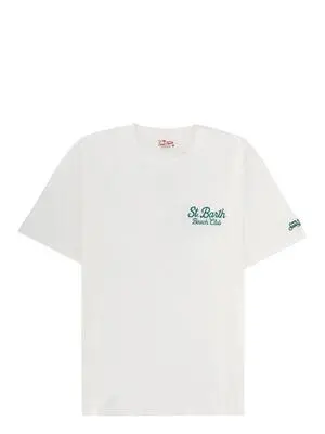 MC2 SAINT BARTH T-shirt Con Stampa - White