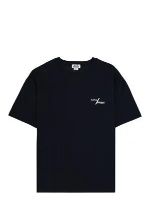 A.p.c. T-shirt Con Logo - Black